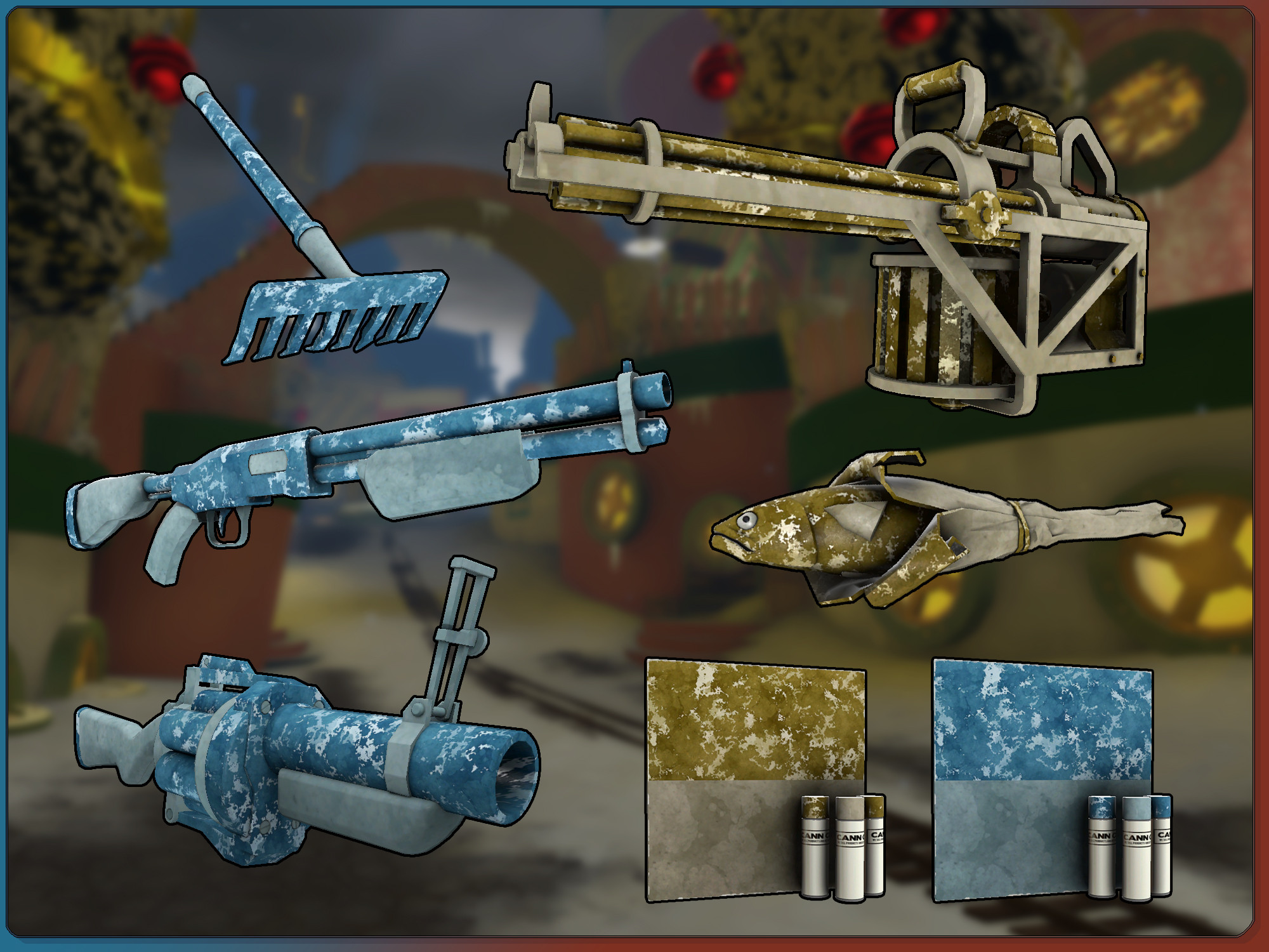 War Paint: Frozen Blight [Team Fortress 2] [Mods]