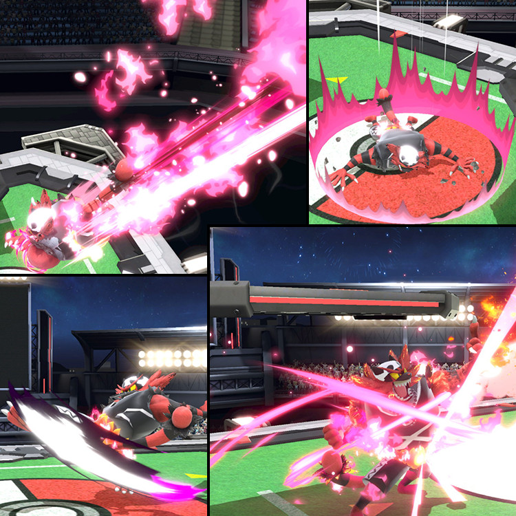 Pink Incineroar Effects Mod for Super Smash Bros. Ultimate | SSBU Mods