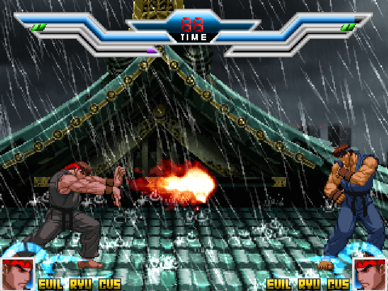 Evil Ryu Capcom vs Snk Mod for M.U.G.E.N | MUGEN Mods