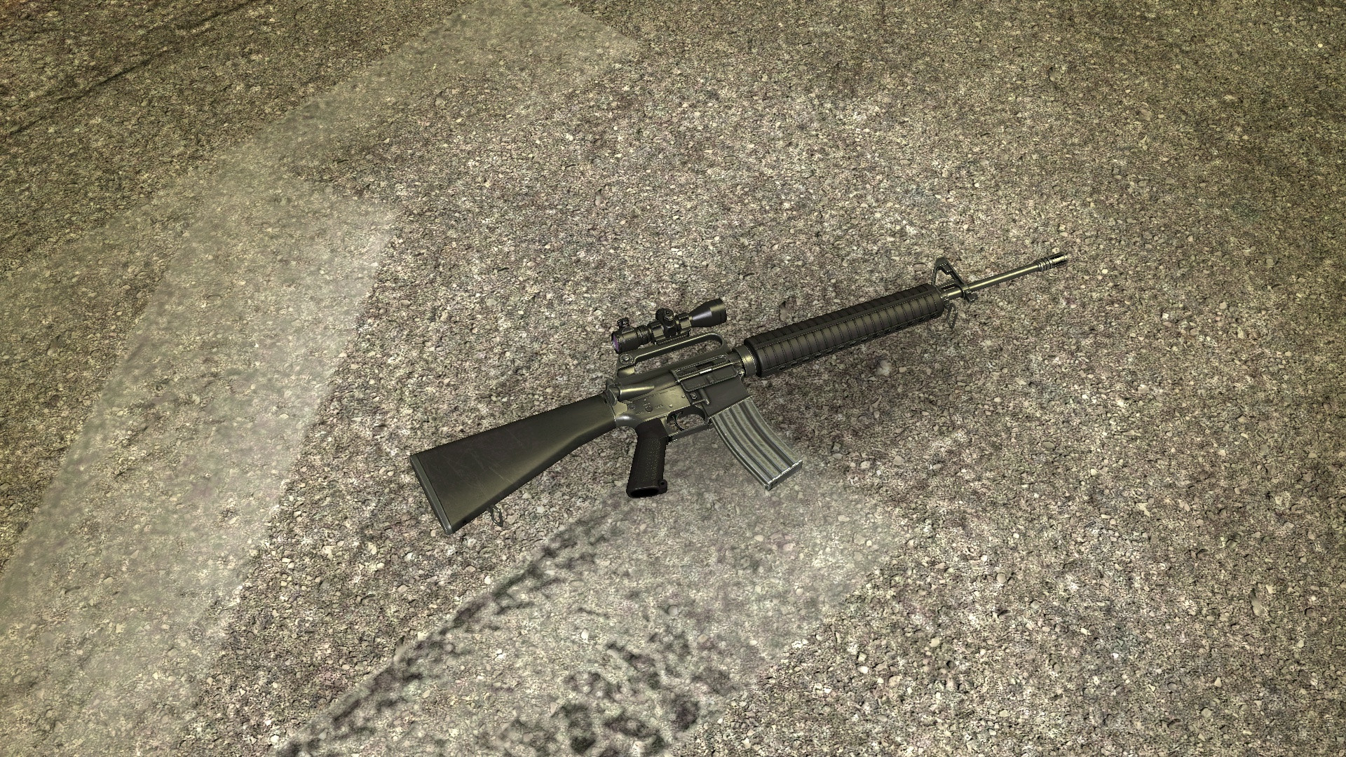 Heffy's M16 For SG550 [Counter-Strike: Source] [Mods]