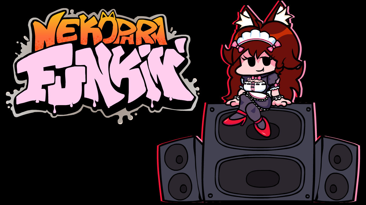 Catgirl maid GF skin (FLA included) Mod for Friday Night Funkin' | FNF Mods