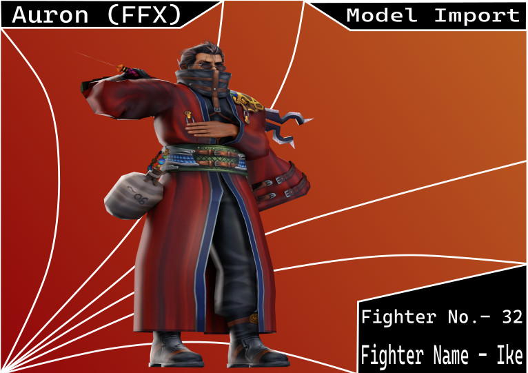Auron (FFX) Mod for Super Smash Bros. Ultimate | SSBU Mods