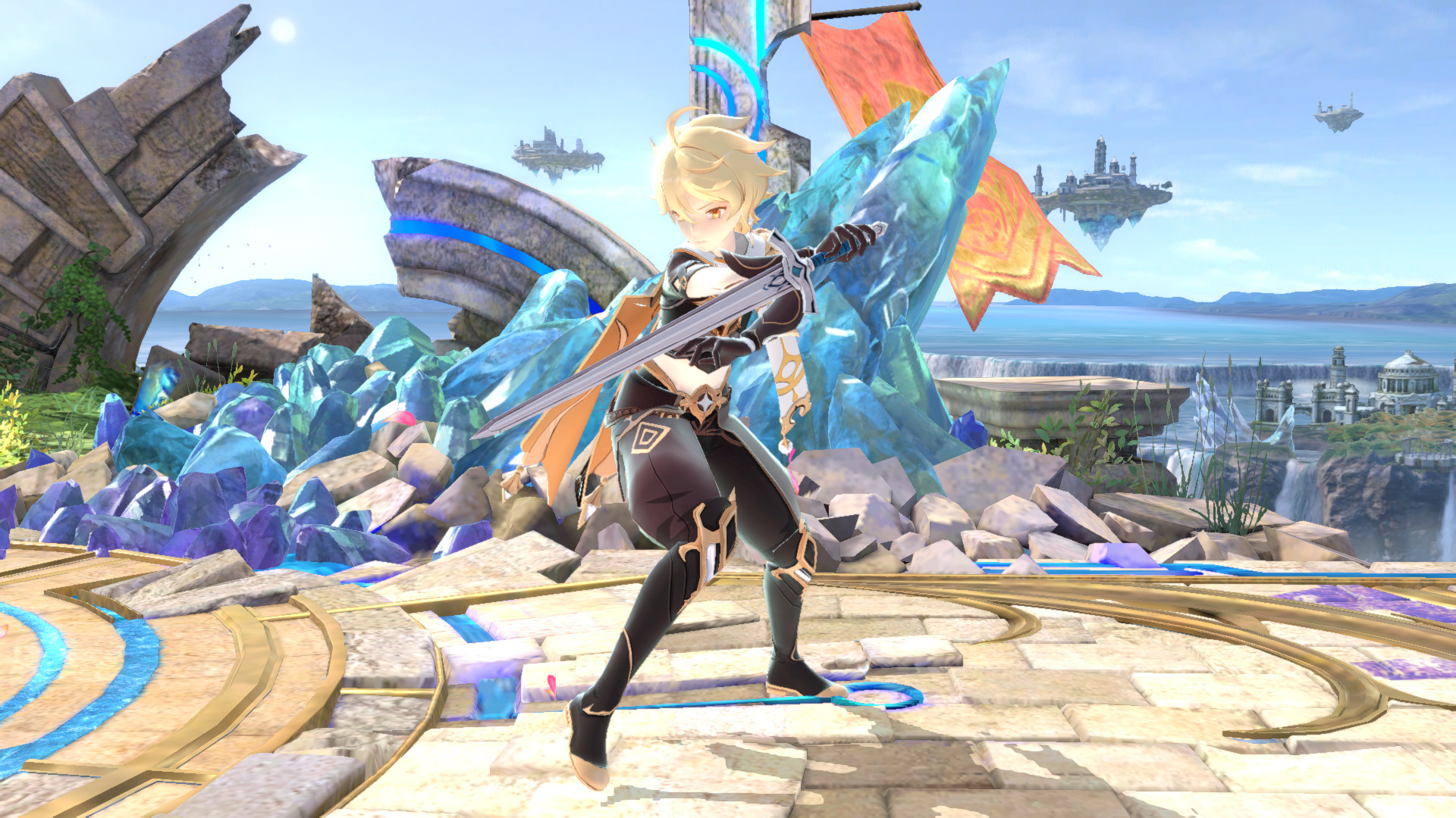 Aether (Genshin Impact) Mod for Super Smash Bros. Ultimate | SSBU Mods