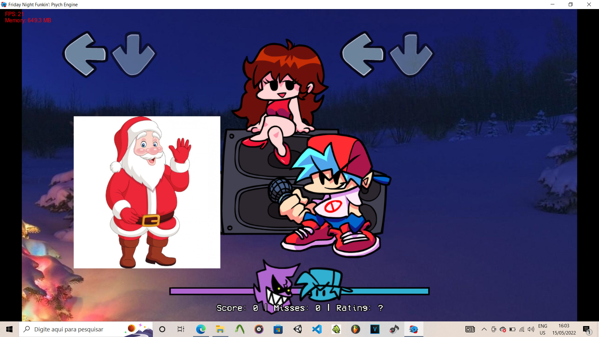 VS. Santa Remade Mod for Friday Night Funkin' | FNF Mods