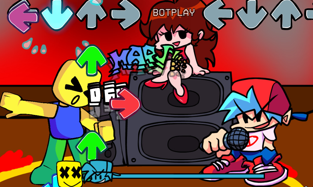 [Friday Night Funkin] Versus. RBLX Noob Mod for Friday Night Funkin ...