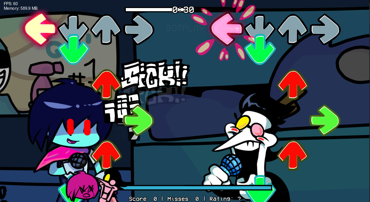 Deltarune Salt Route (VS. Kris) Mod for Friday Night Funkin' | FNF Mods