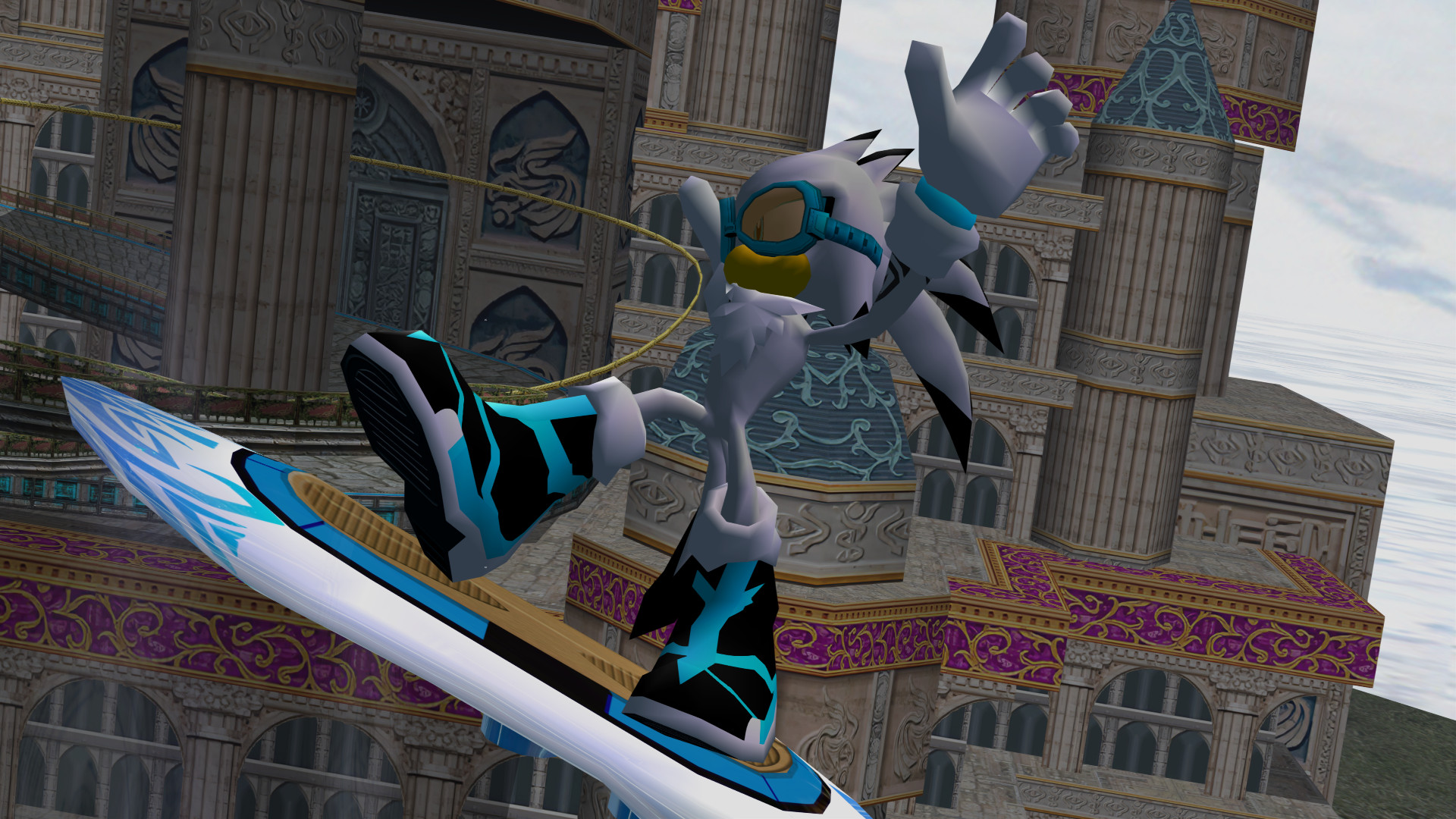 Jet Silver Falcon [Sonic Riders (GameCube)] [Mods]