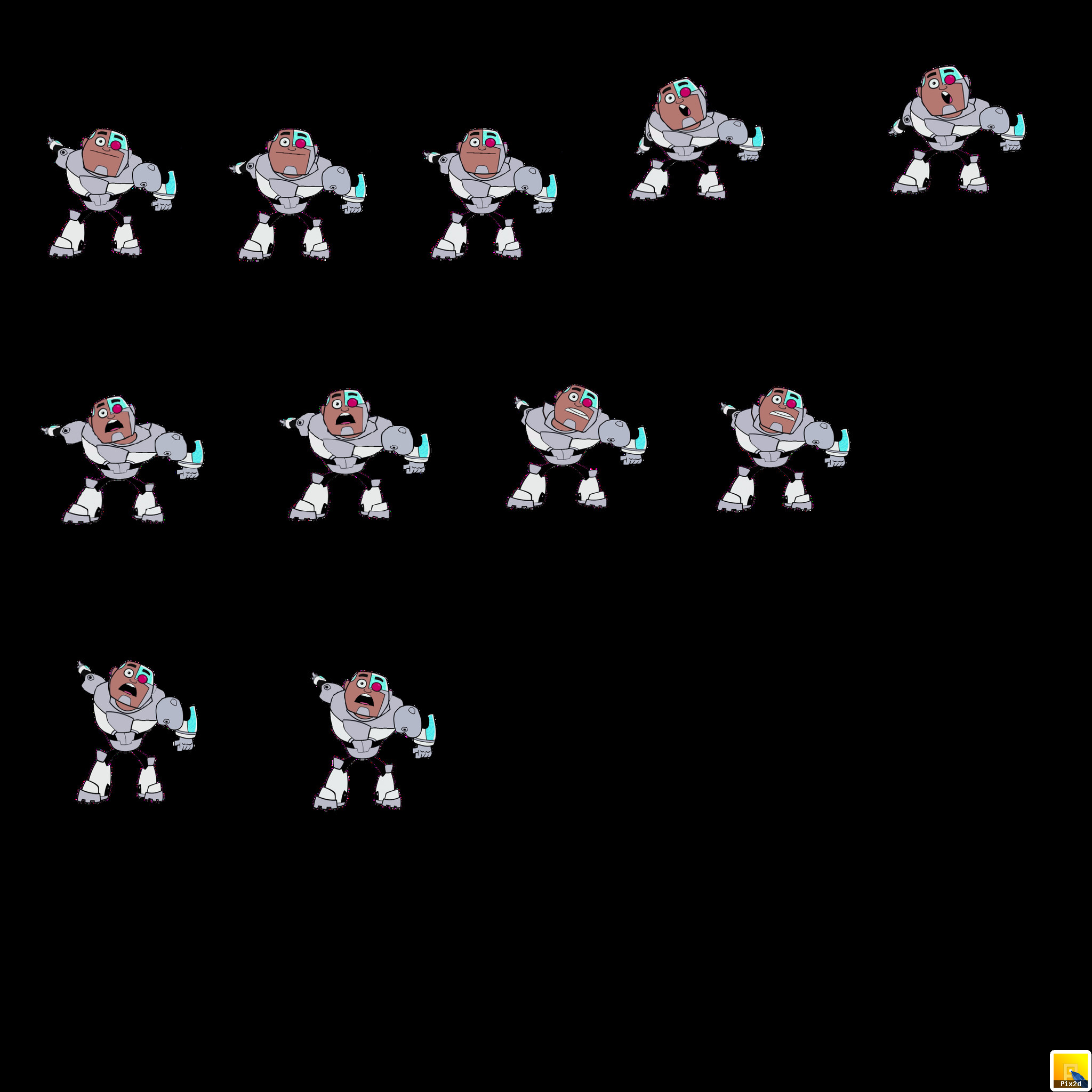 Playable Cyborg (Guys look a birdie) Mod Mod for Friday Night Funkin ...