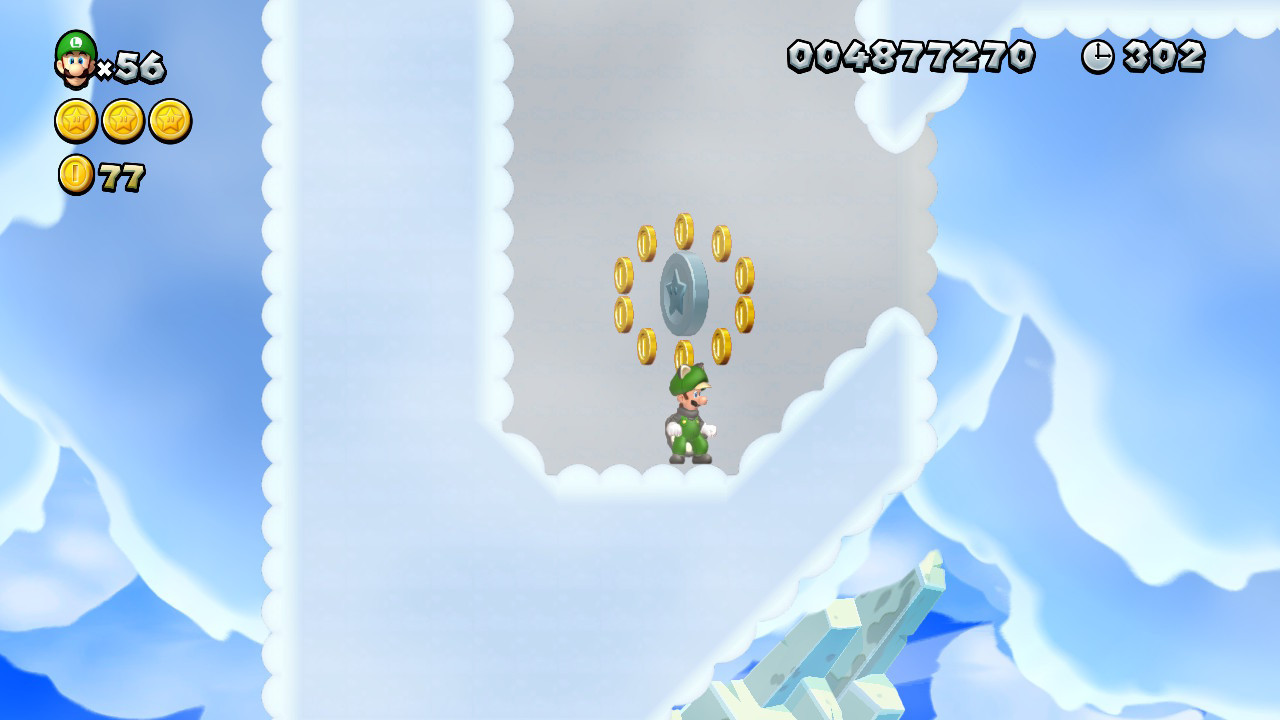 Cloudy World Mod for New Super Mario Bros. U Deluxe | NSMBUD Mods