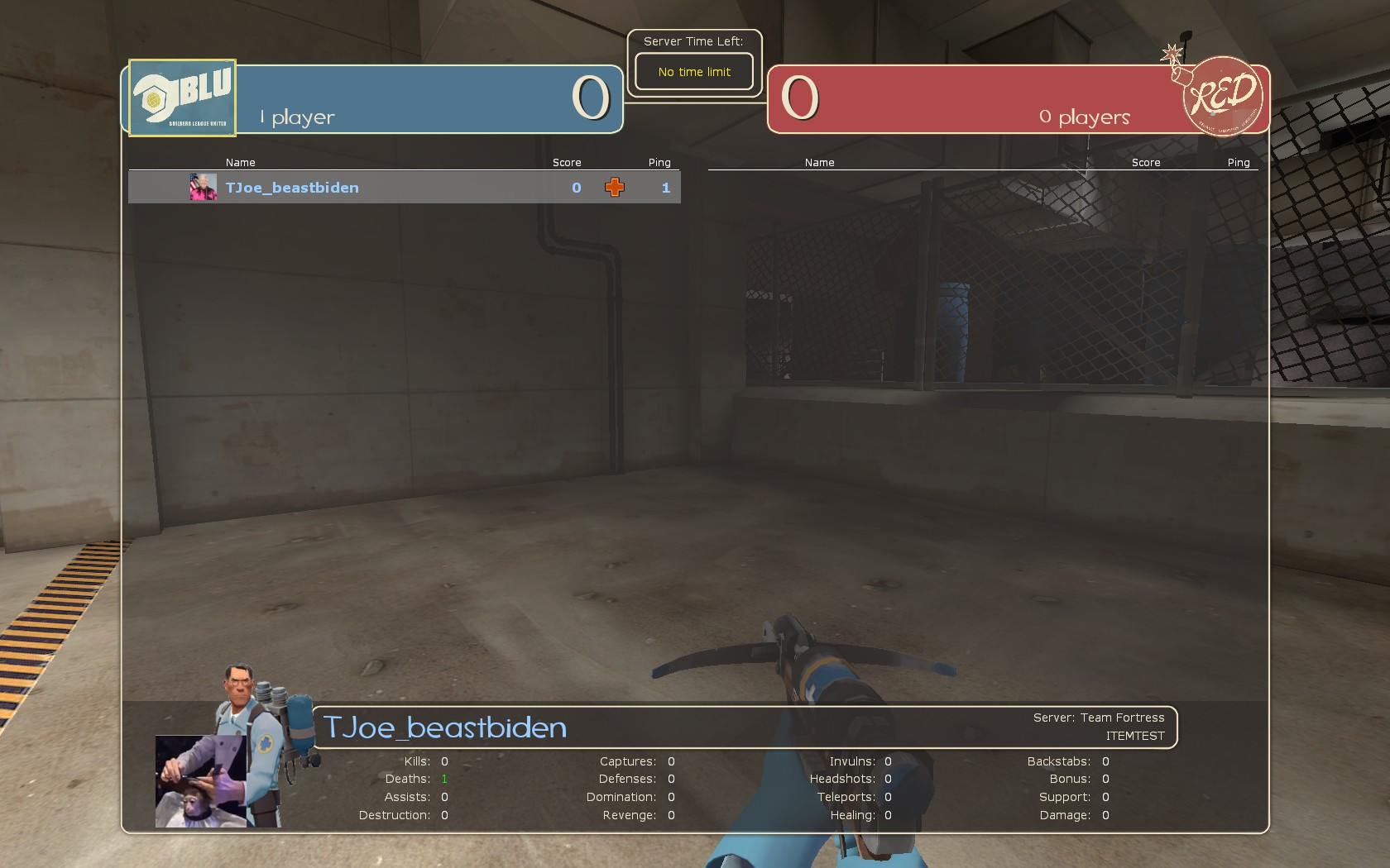 Medic giving funny monke a haircut portrait Mod for Team Fortress 2 ...