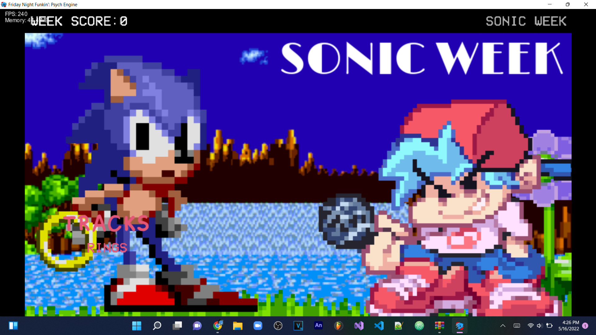 FNF: VS Classic Sonic (CANCELLED, BUILD AVAILABLE) [Friday Night Funkin ...