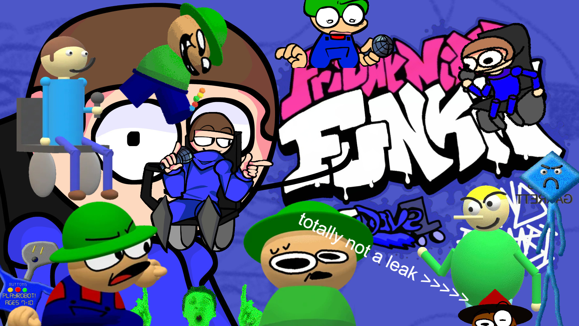 Dave Fnf Making FNF Characters Mad Part 1: Dave And Bambi 2D : R ...