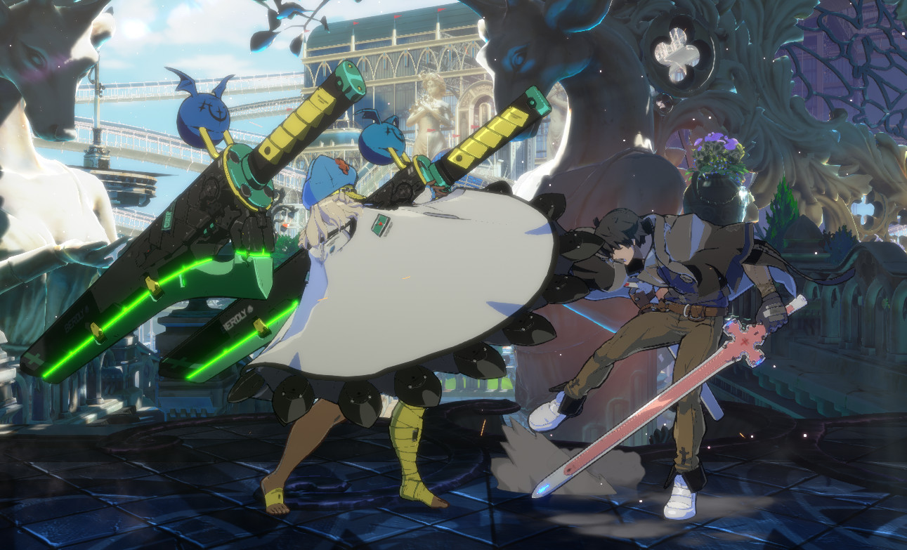 Berdly over Ramlethal - Color 07 (Deltarune) Mod for GUILTY GEAR ...