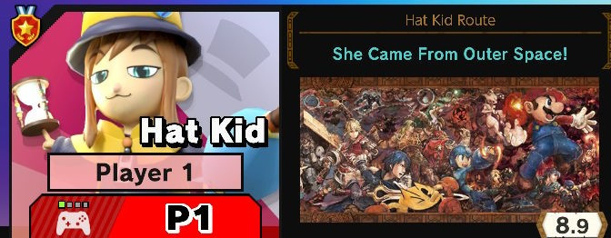 Hat Kid Classic Mode Route Mod for Super Smash Bros. Ultimate | SSBU Mods