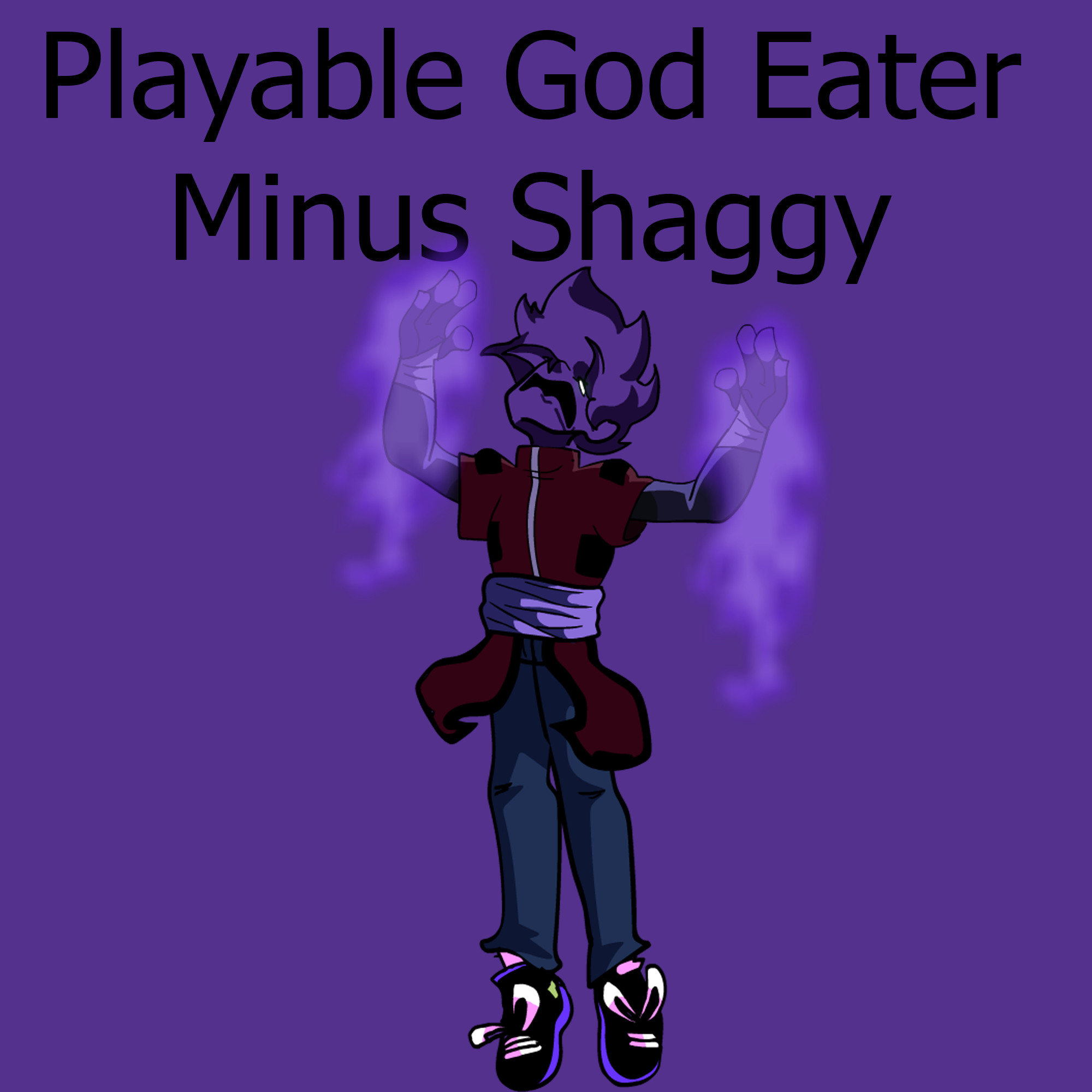 Playable Minus God Eater Shaggy Mod for Friday Night Funkin' | FNF Mods