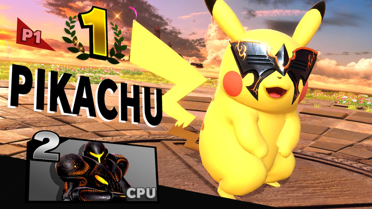 Masked Marth Pikachu [Super Smash Bros. Ultimate] [Mods]