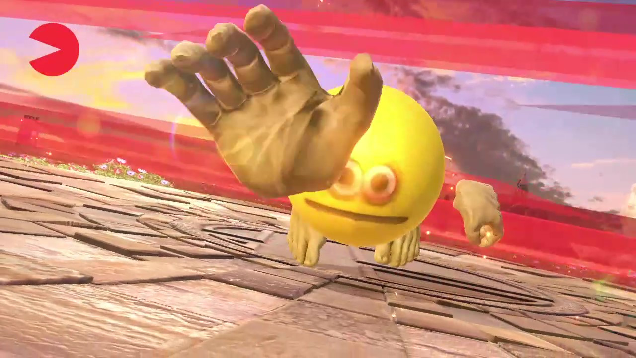 Vibe Check over Pacman Mod for Super Smash Bros. Ultimate | SSBU Mods
