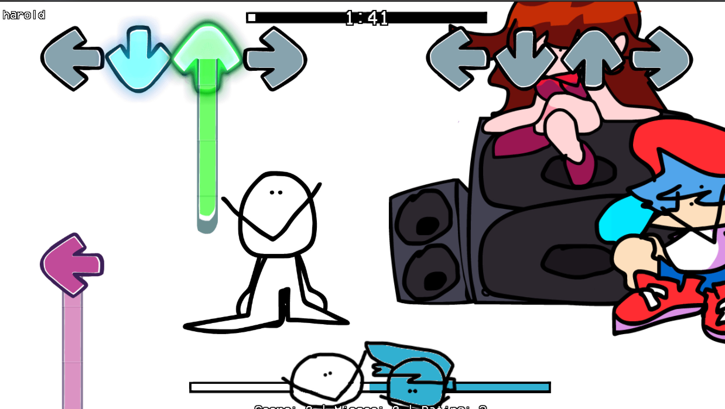 Friday Night Funkin': vs harold (and rich guy) Mod for Friday Night ...