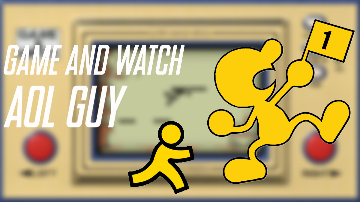 AOL Guy Mr. Game & Watch Mod for Super Smash Bros. Ultimate | SSBU Mods
