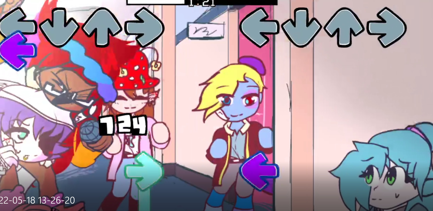 FNF With Lily Soft Funk Miss Nagatoro Reskin [Friday Night Funkin'] [Mods]