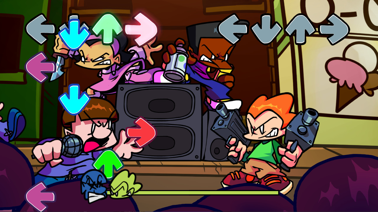 FNF ONLINEVS CHALLENGES Lua Recreation [Friday Night Funkin'] [Mods]