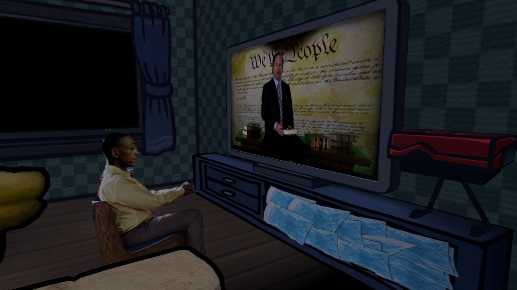 Breaking Bad Characters in Gamer Stage Mod for Super Smash Bros ...