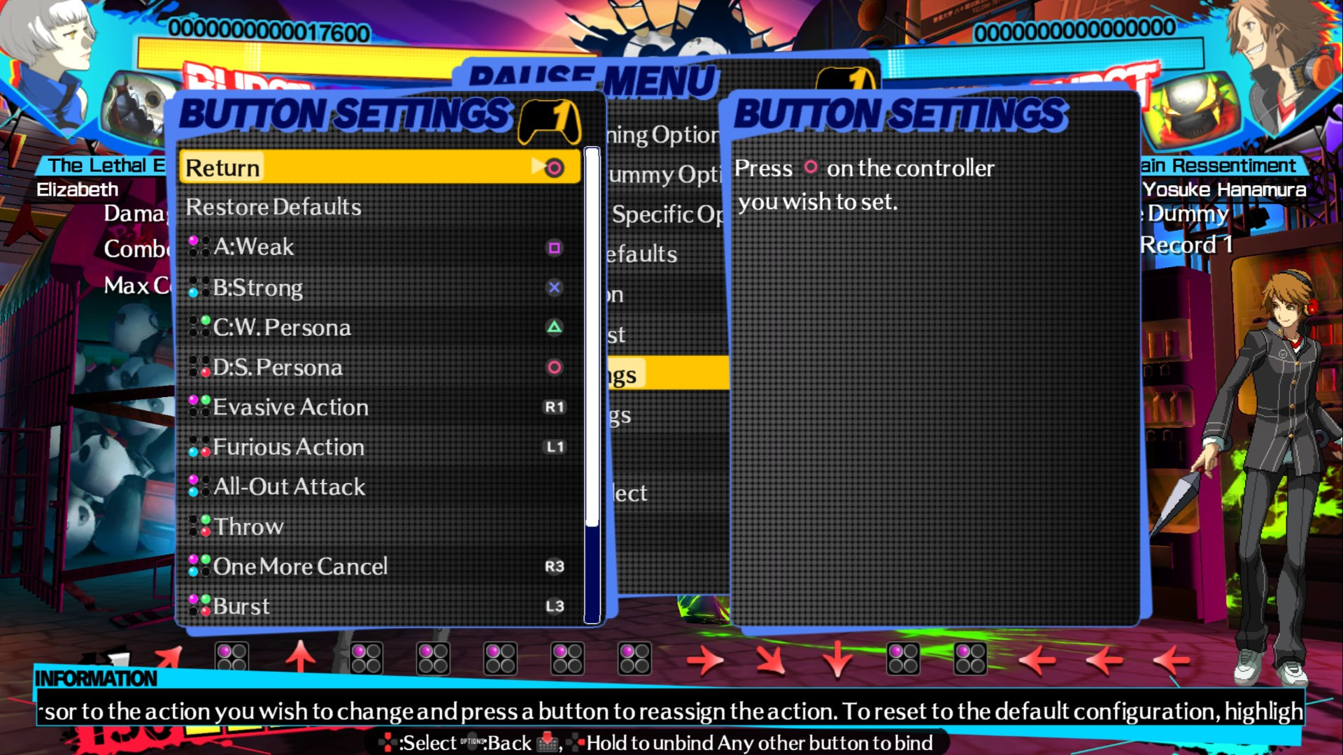PlayStation button prompts (for Nintendo Switch) Mod for Persona 4 ...