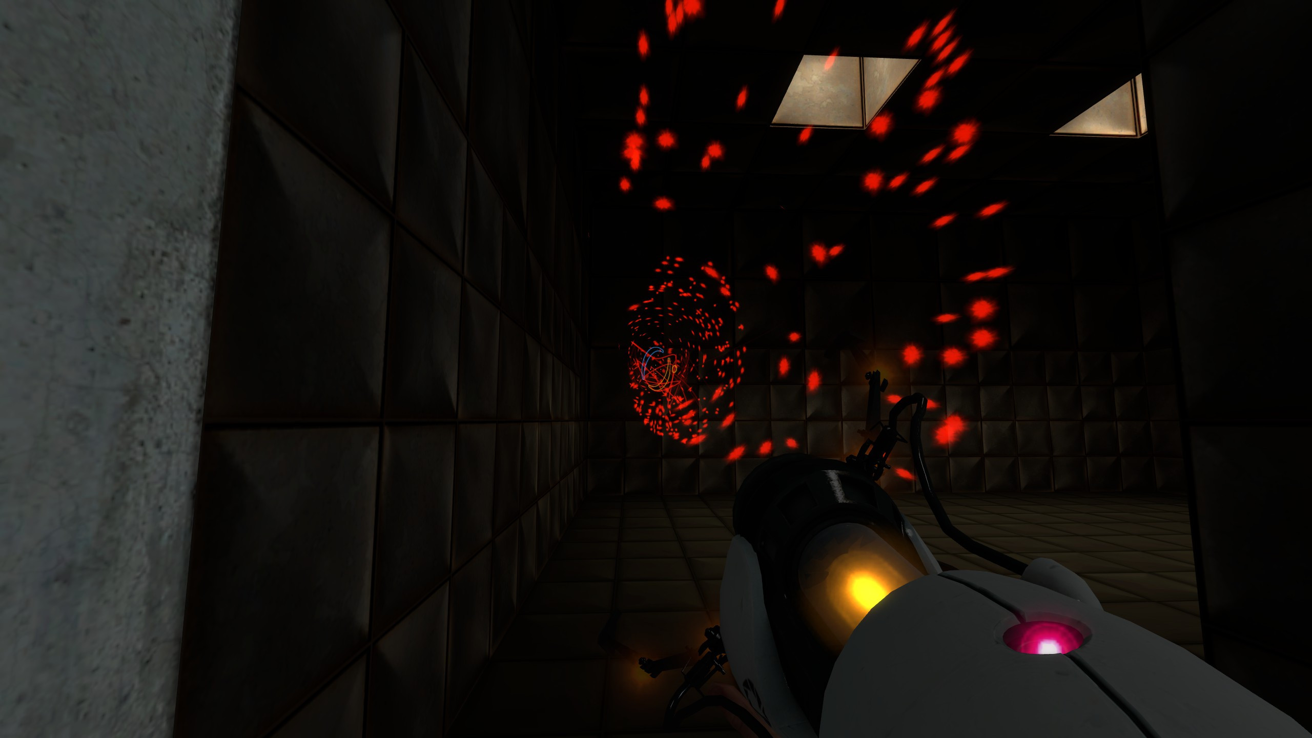 Red Portals with particles and sprites Mod for Portal | PRTL Mods