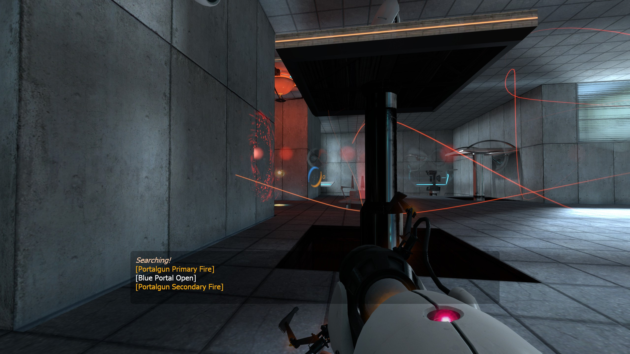 Red Portals with particles and sprites Mod for Portal | PRTL Mods