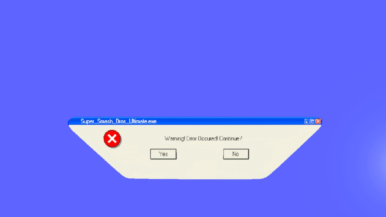 Windows XP Error Stage Mod for Super Smash Bros. Ultimate | SSBU Mods