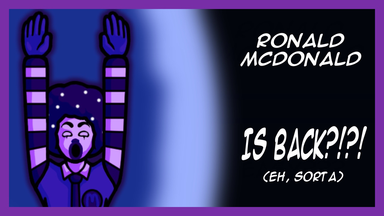 FNF: Ronald McDonald (FANMADE) Mod for Friday Night Funkin' | FNF Mods