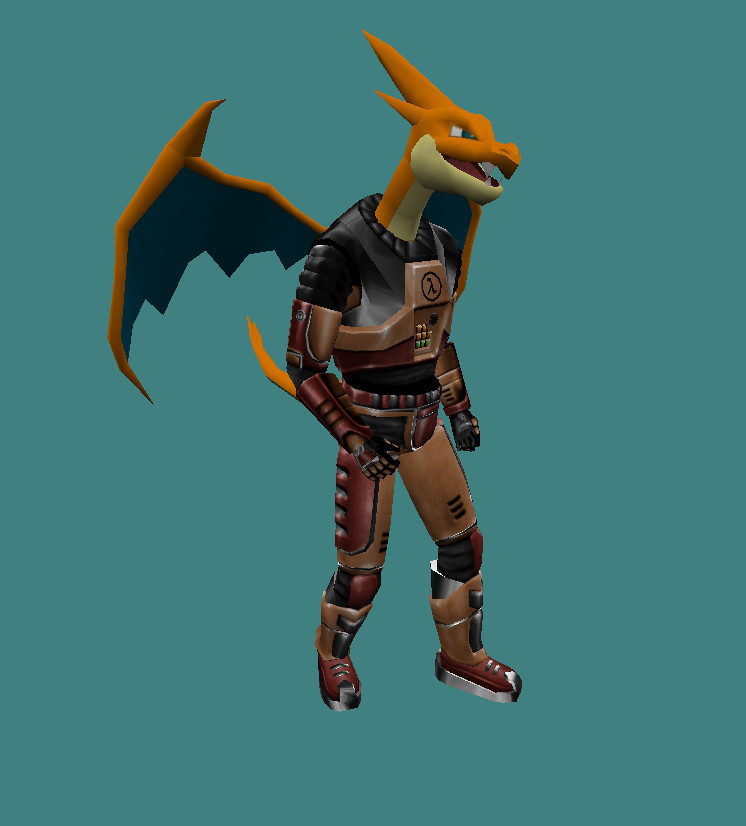 Charizard in a HEV Suit Mod for Sven Co-op | SC Mods