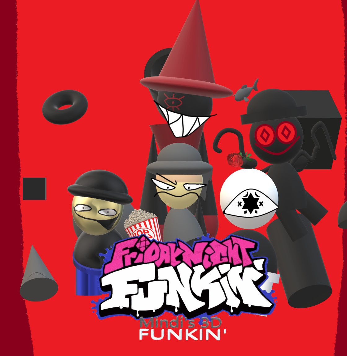 Mindi's 3D Funkin' Mod for Friday Night Funkin' | FNF Mods