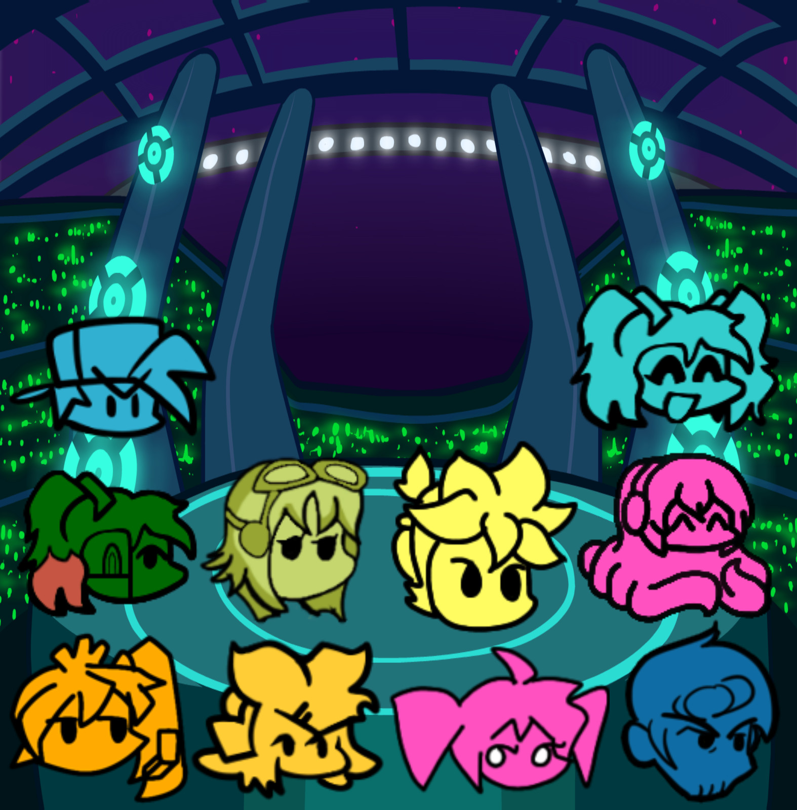 Project Diva Fun (Triple Trouble Cover) Mod for Friday Night Funkin ...