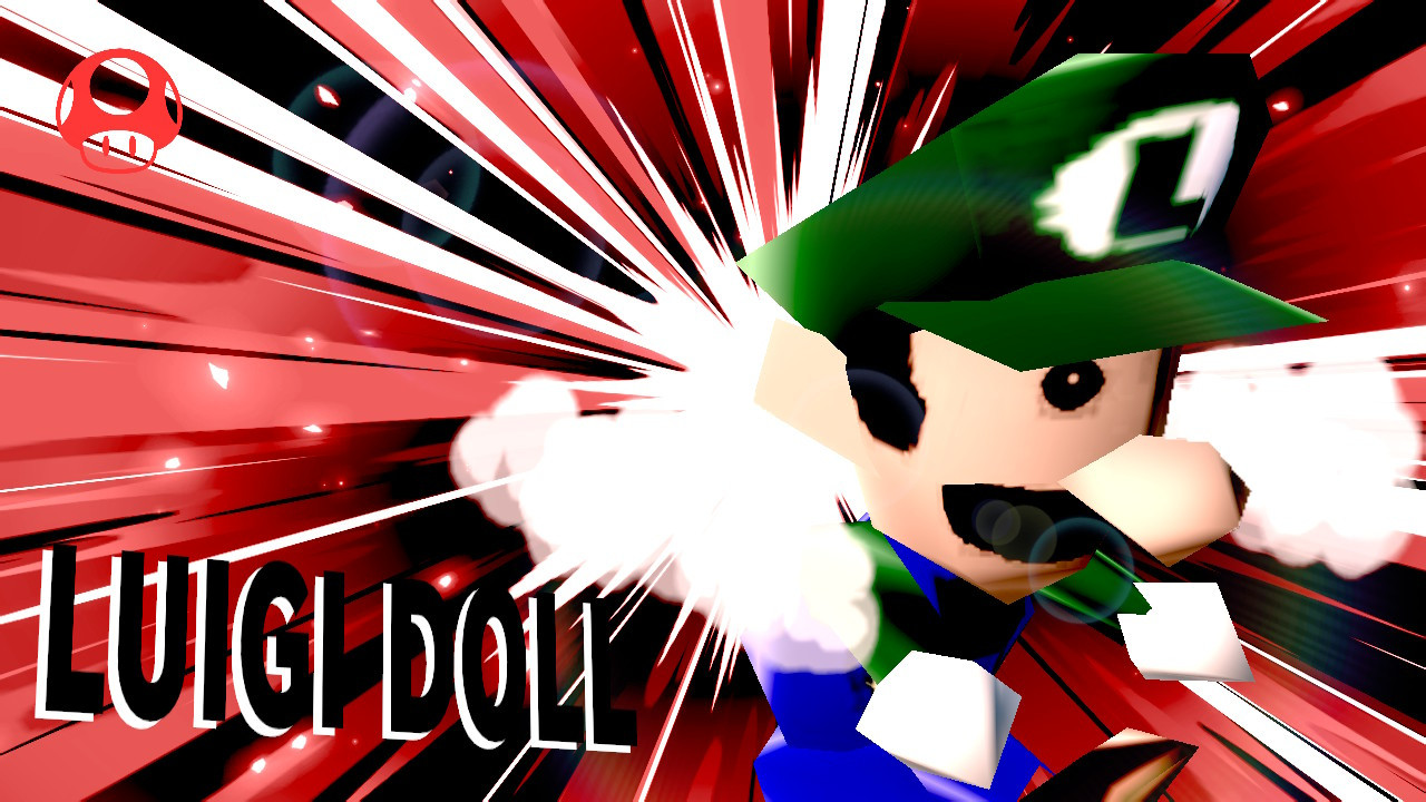 Luigi Doll Mod for Super Smash Bros. Ultimate | SSBU Mods