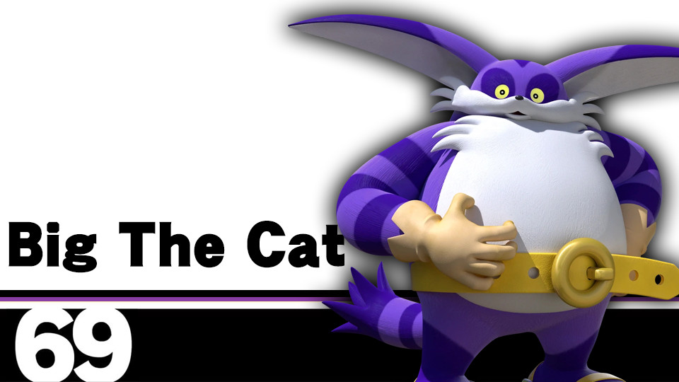 Big The Cat Mod for Super Smash Bros. Ultimate | SSBU Mods