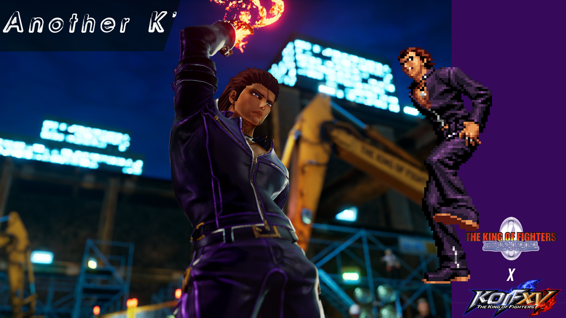 Another K' (dead) Mod for The King of Fighters XV | KoFXV Mods