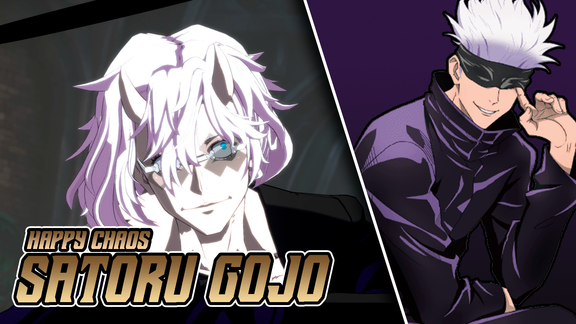 Happy Chaos Satoru Gojo Recolor Mod for GUILTY GEAR -STRIVE- | GGST Mods