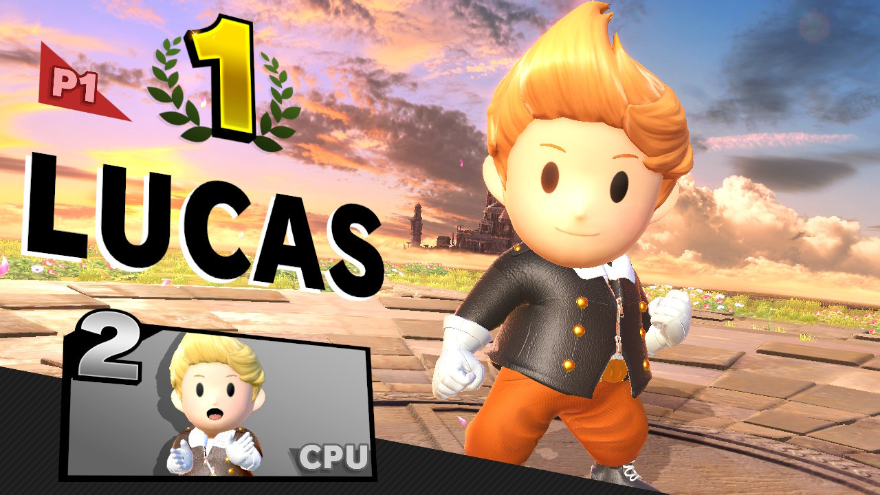 Commander Lucas - Claus Recolor Mod for Super Smash Bros. Ultimate ...
