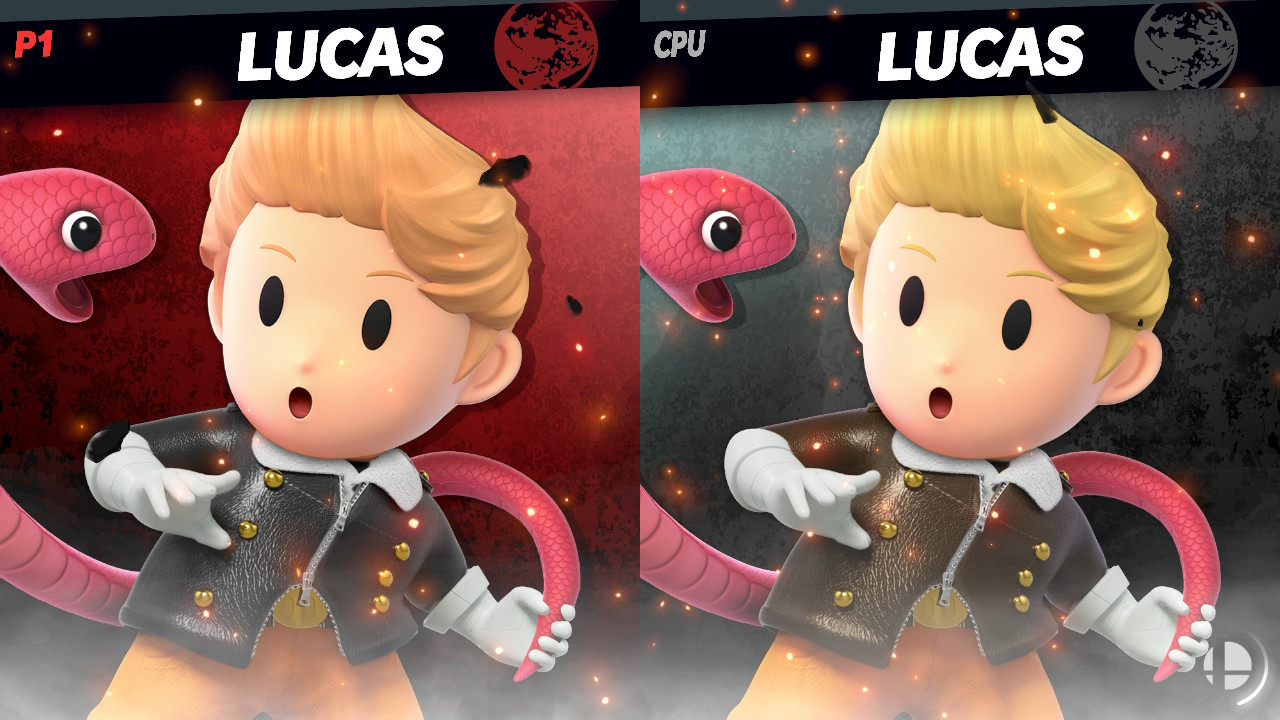 Commander Lucas - Claus Recolor Mod for Super Smash Bros. Ultimate ...