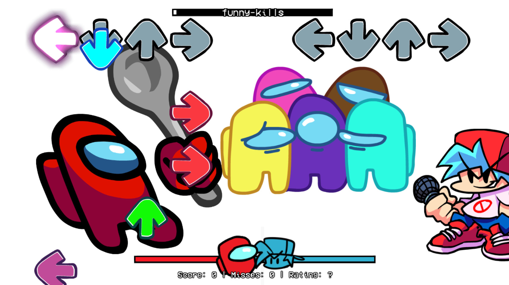 FNF VS RED MONGUS: SuperWiiBros08 [Friday Night Funkin'] [Mods]