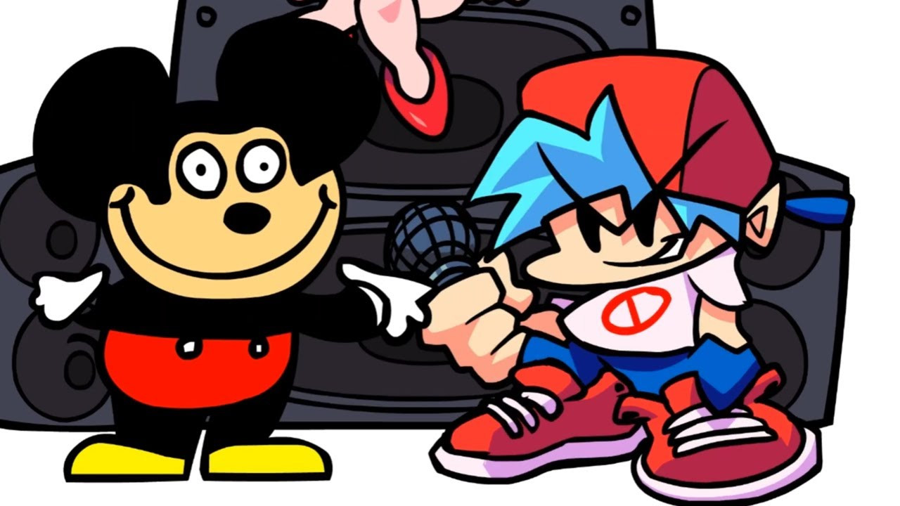 FNF Unknown Suffering Mickey vs Mickey Mod for Friday Night Funkin ...