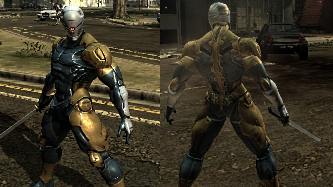 Gray Fox in the Prologue Mod for Metal Gear Rising: Revengeance | MGR:R ...