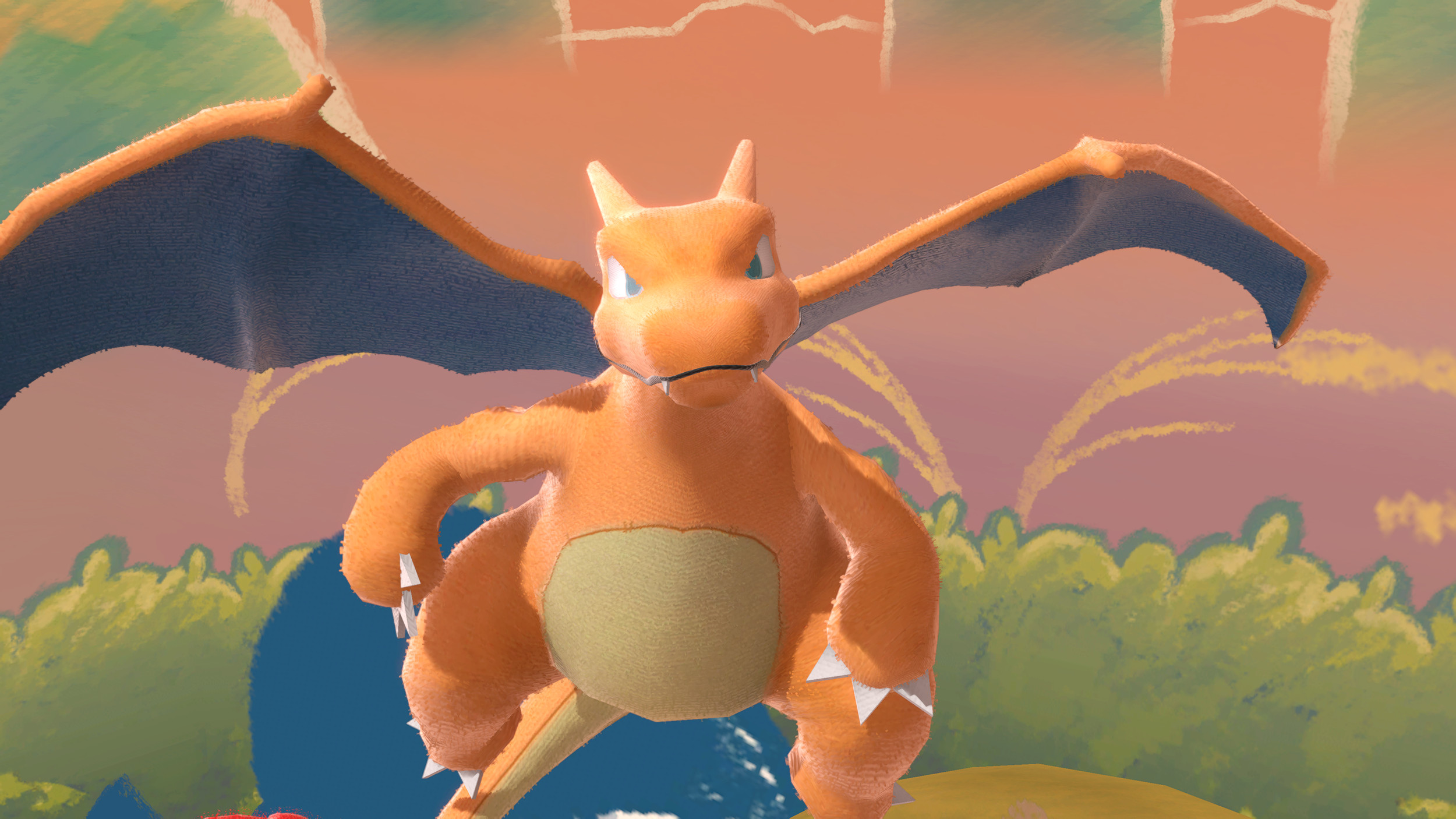 Poké-Doll Charizard Mod for Super Smash Bros. Ultimate | SSBU Mods