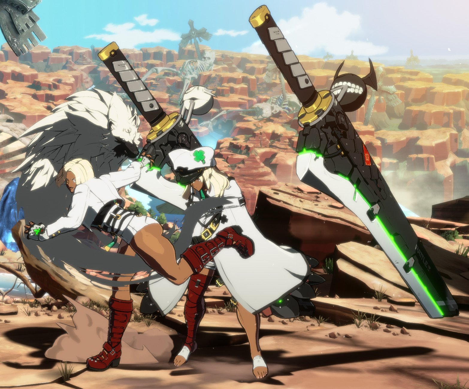 Giovanna - Ramlethal Palette Mod for GUILTY GEAR -STRIVE- | GGST Mods