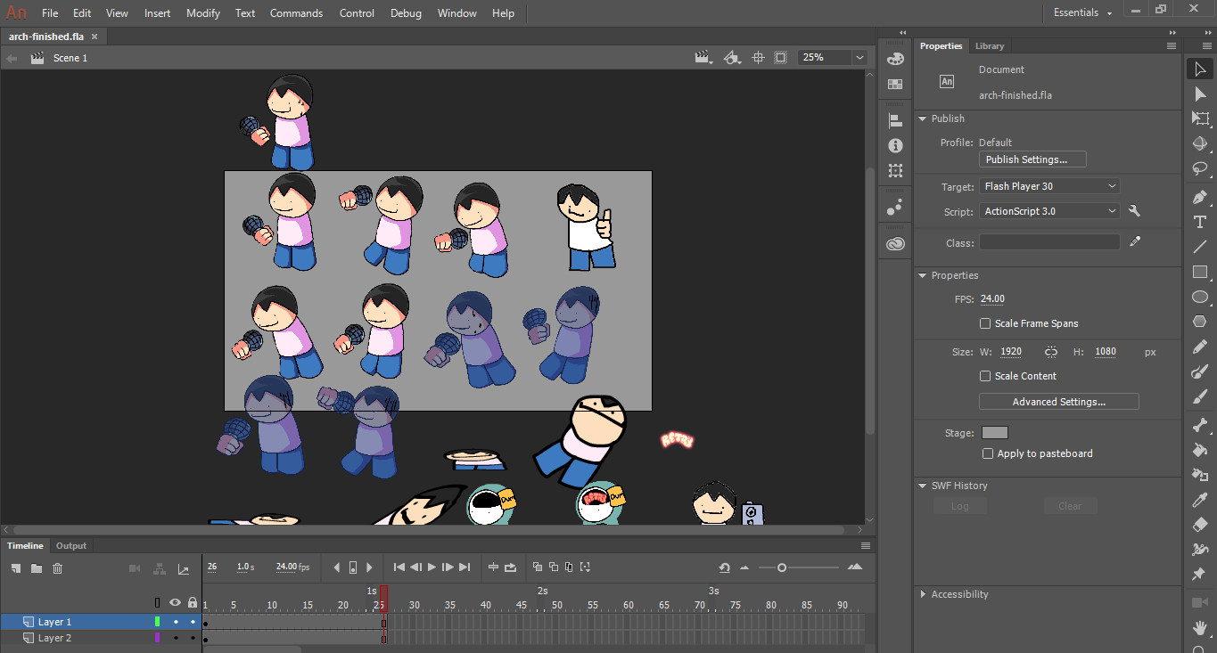 fnf fla files from the mods i made lol Mod for Friday Night Funkin ...