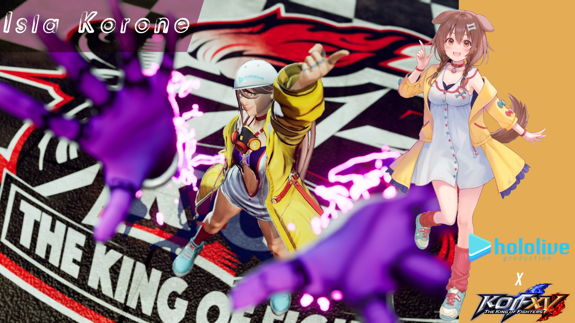 Isla Korone Mod for The King of Fighters XV | KoFXV Mods