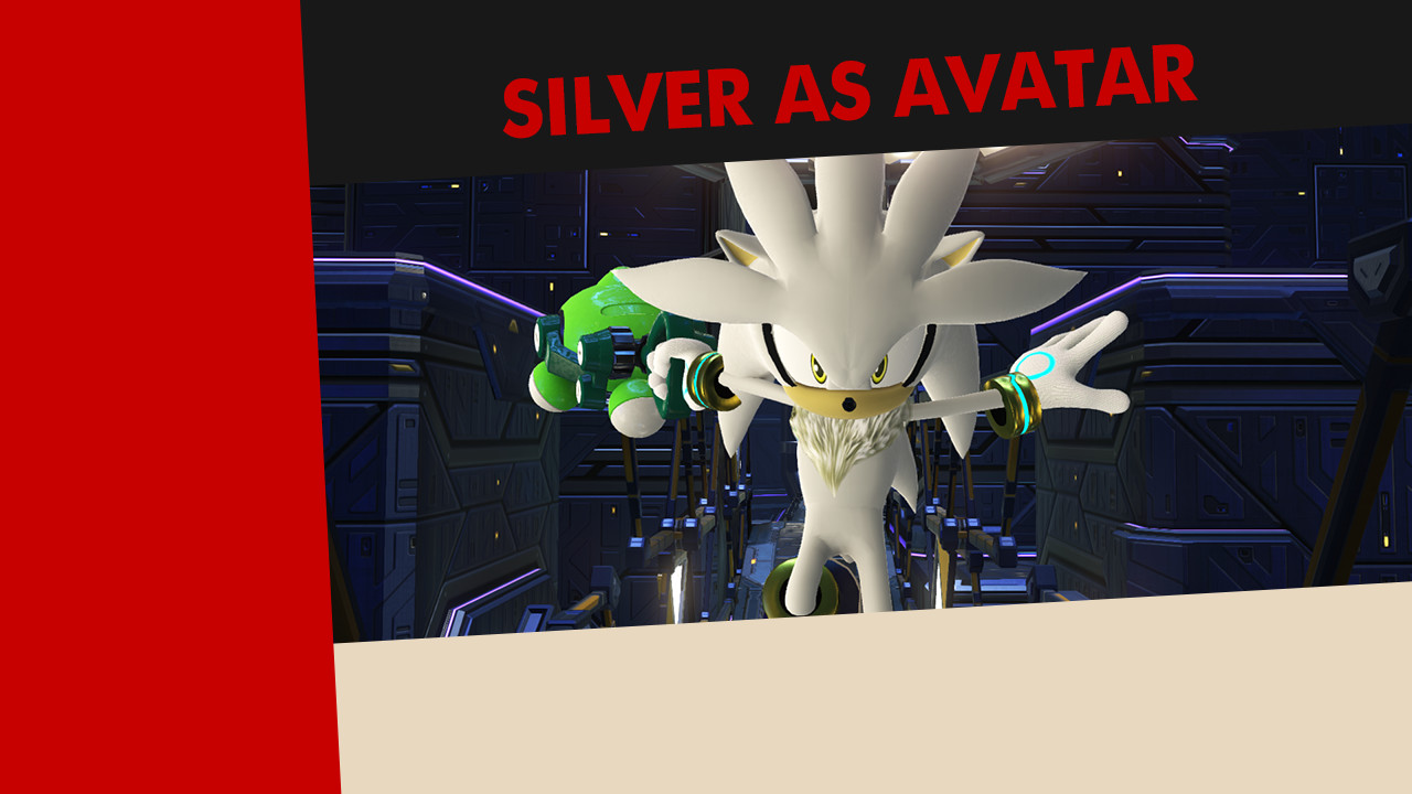 Silver as Avatar V1 Mod for Sonic Forces | SFCS Mods