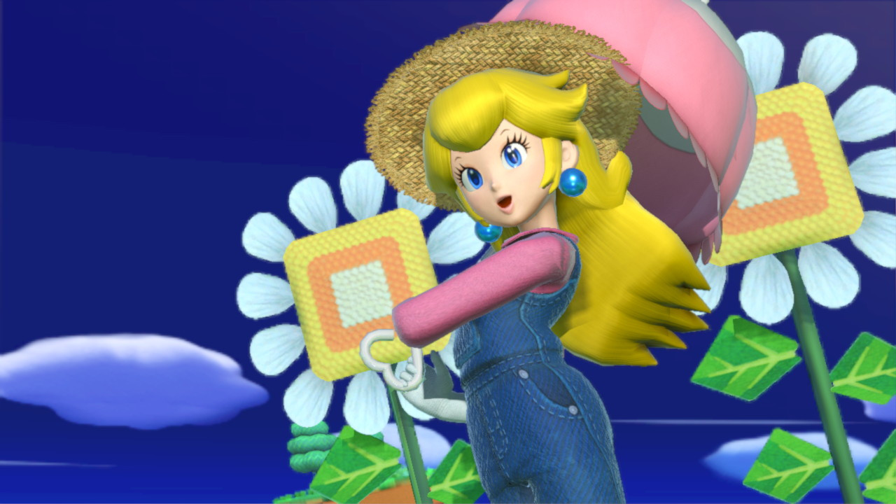 Farmer Peach Mod for Super Smash Bros. Ultimate | SSBU Mods