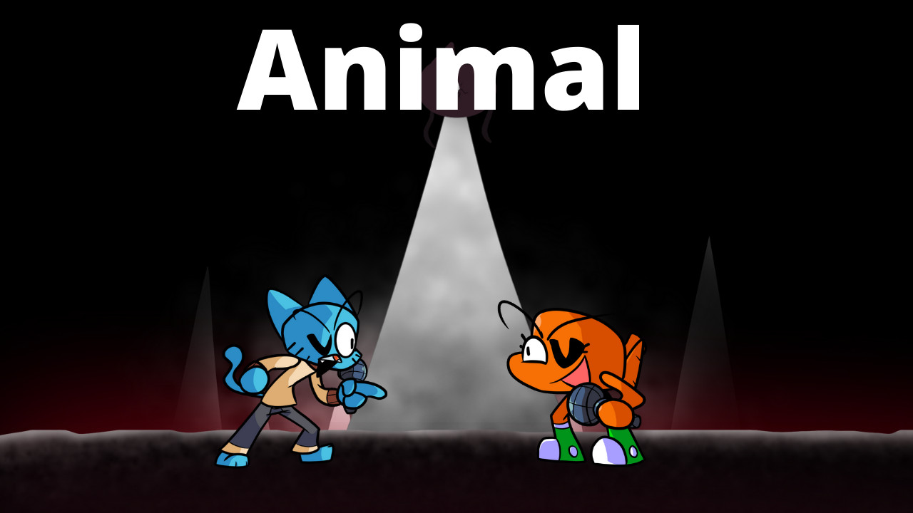 Gumball and Darwin sing Animal Mod for Friday Night Funkin' | FNF Mods